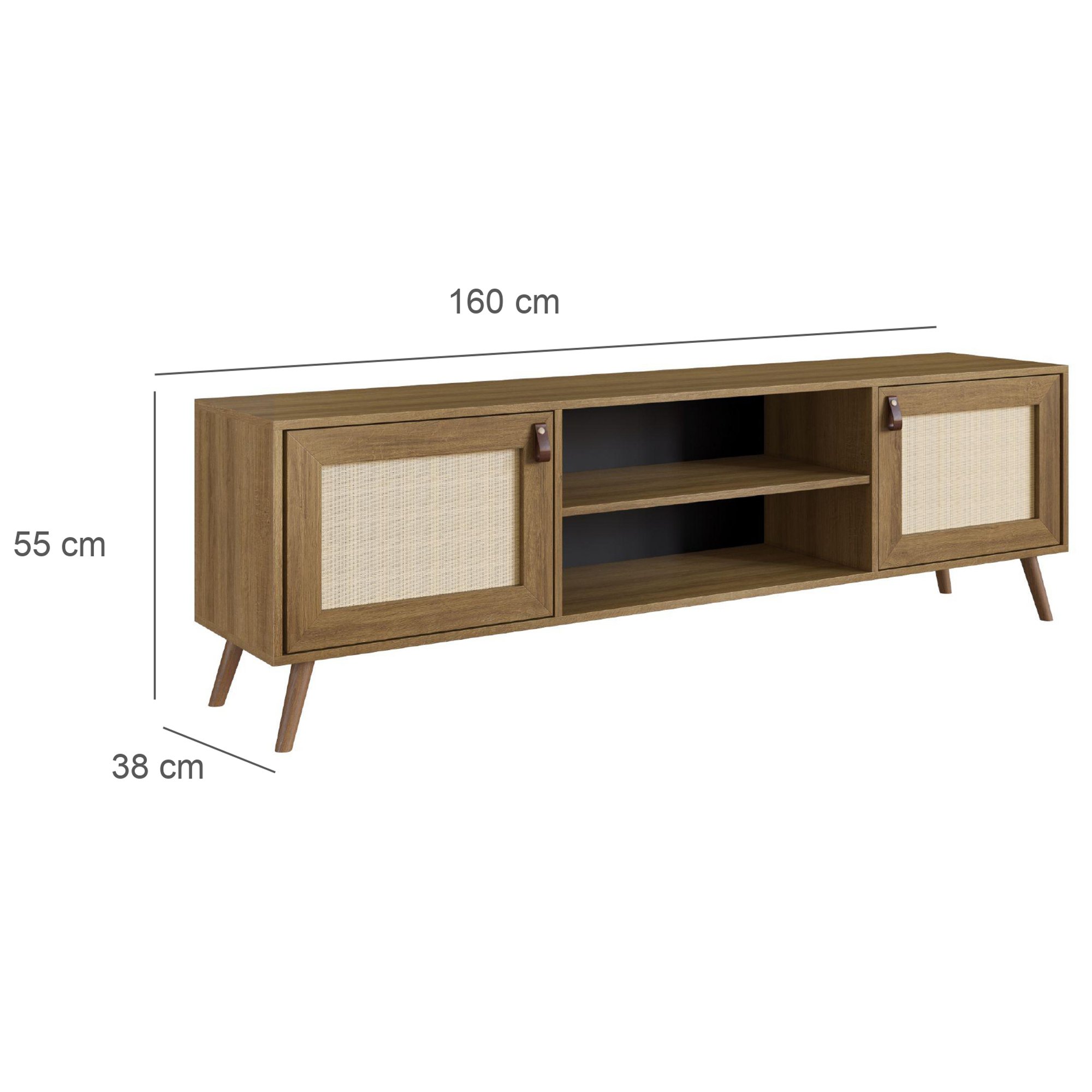 Rack Viena 160cm Woodmel - Casa Mobili Store