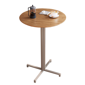 Mini Bistrô Cais 65cm - Olmo/Champagne - Casa Mobili Store